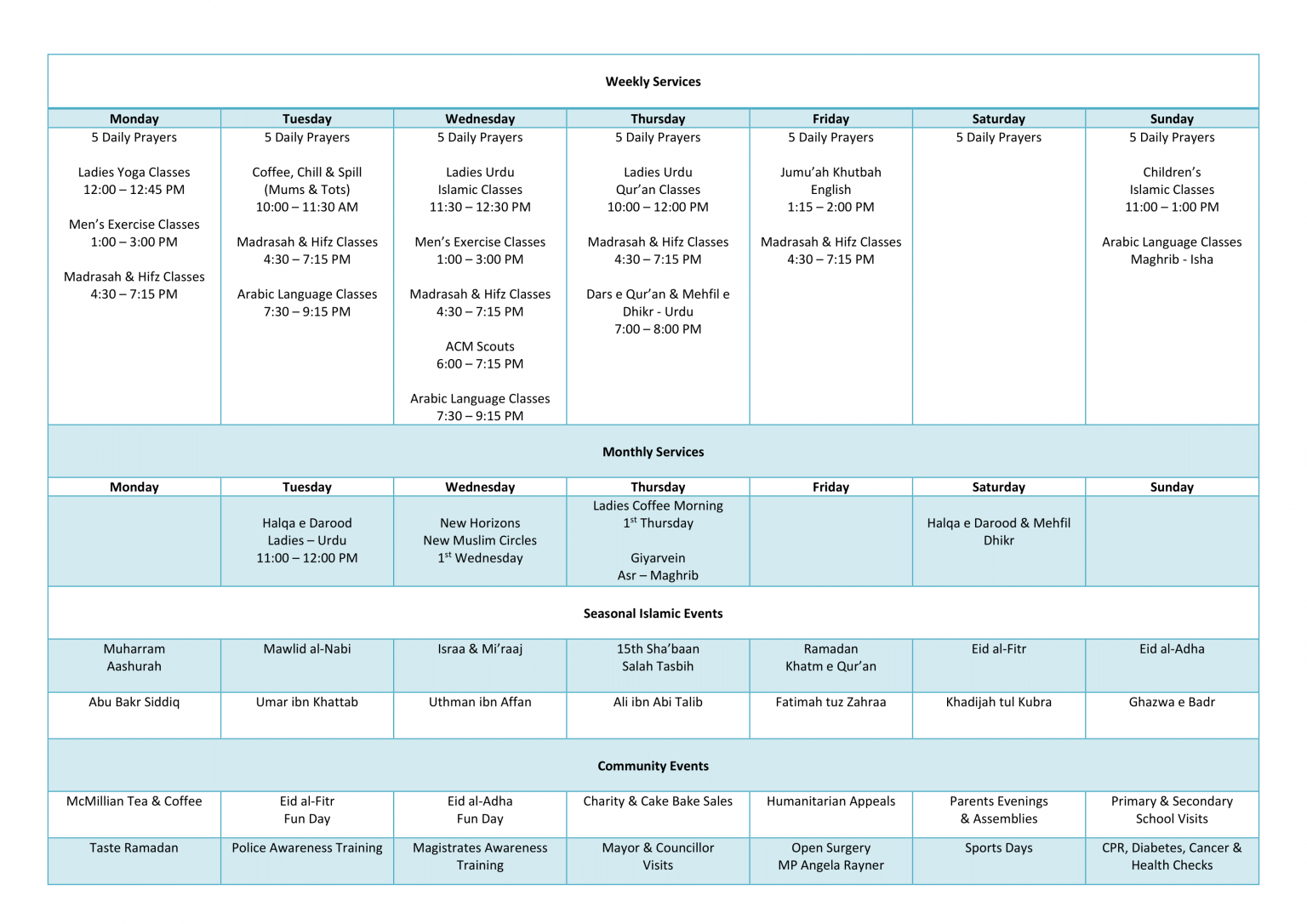 Ashton Central Mosque